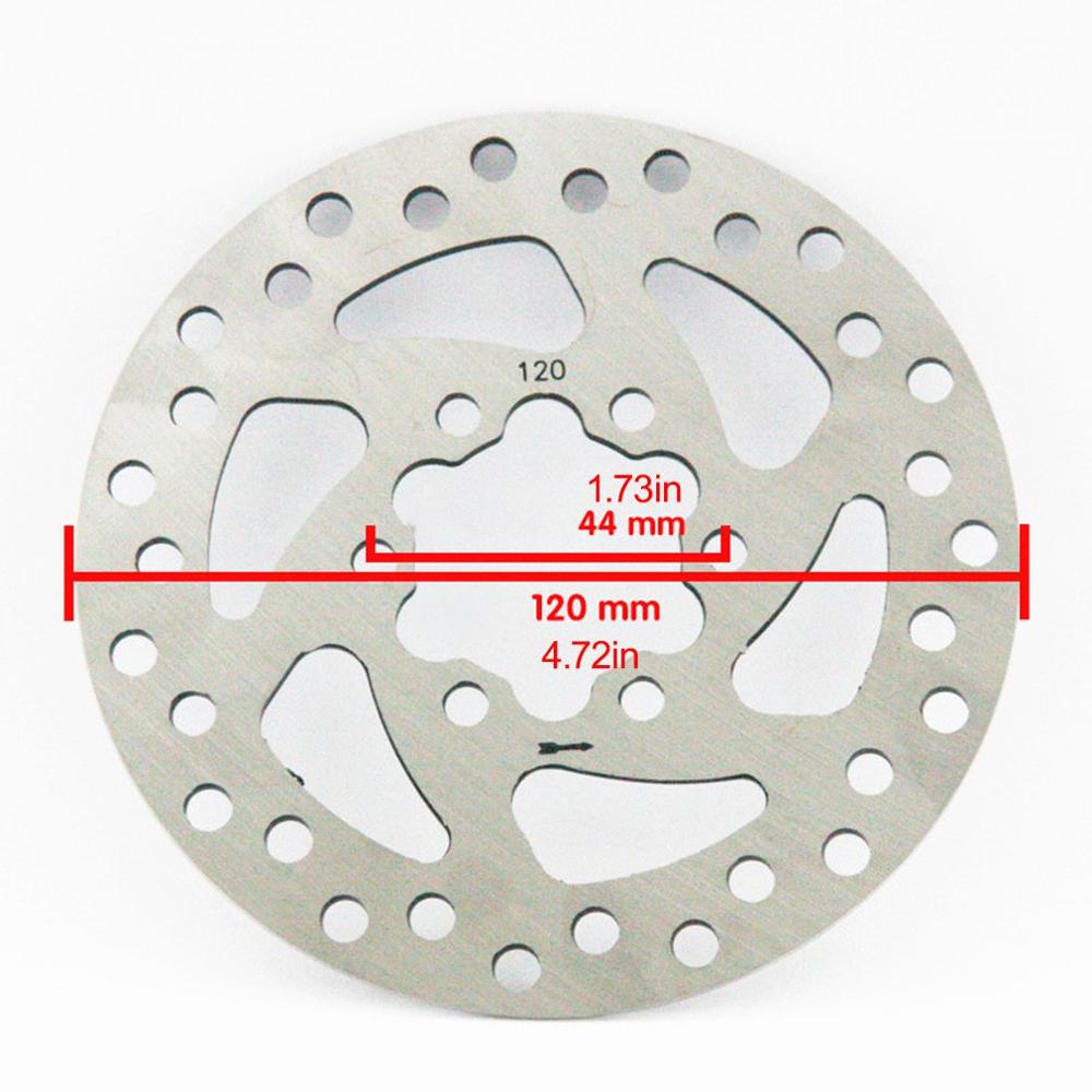 120Mm Ronde Remschijf Fiets Scooter Schijfrem Schi... – Grandado