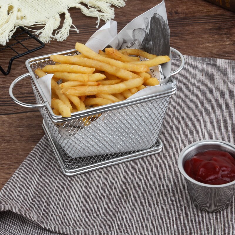 1pcs Mini 304# stainless steel French fries chips ... – Vicedeal