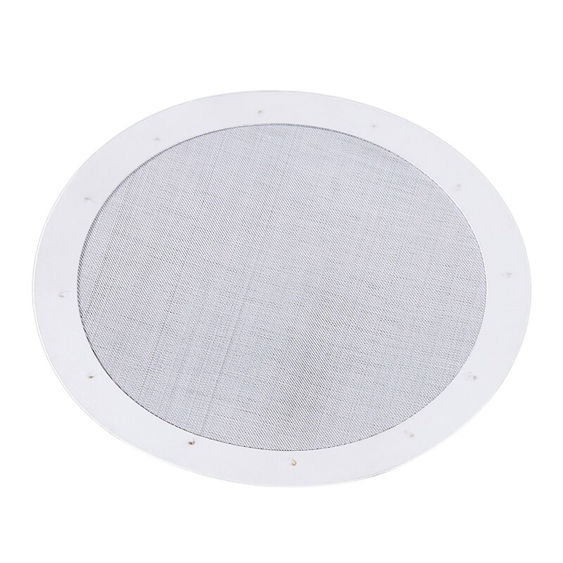 Silver Reusable Fine Metal Coffee Filter Stainless... – Vicedeal