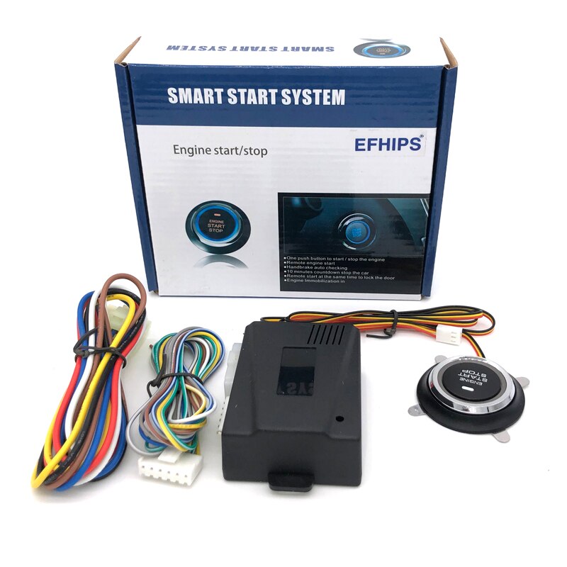 EFHIPS Auto Car Start Stop Engine Push Start Butto... – Grandado