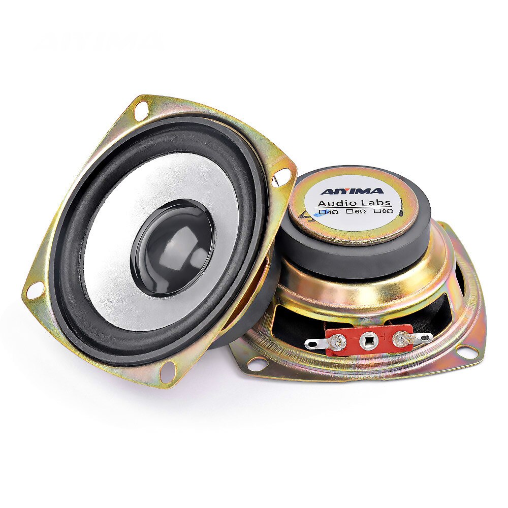 AIYIMA 2Pcs 3 Inch Portable Audio Full Range Speak... – Grandado