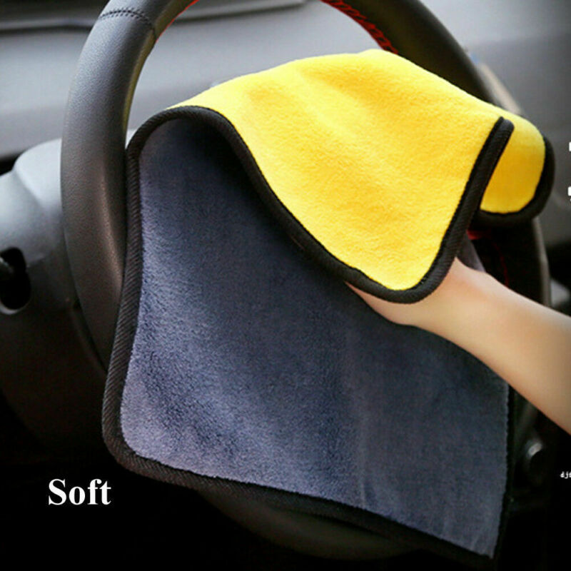 4 Size Super Absorbent Car Wash Cloth Microfiber T... – Grandado