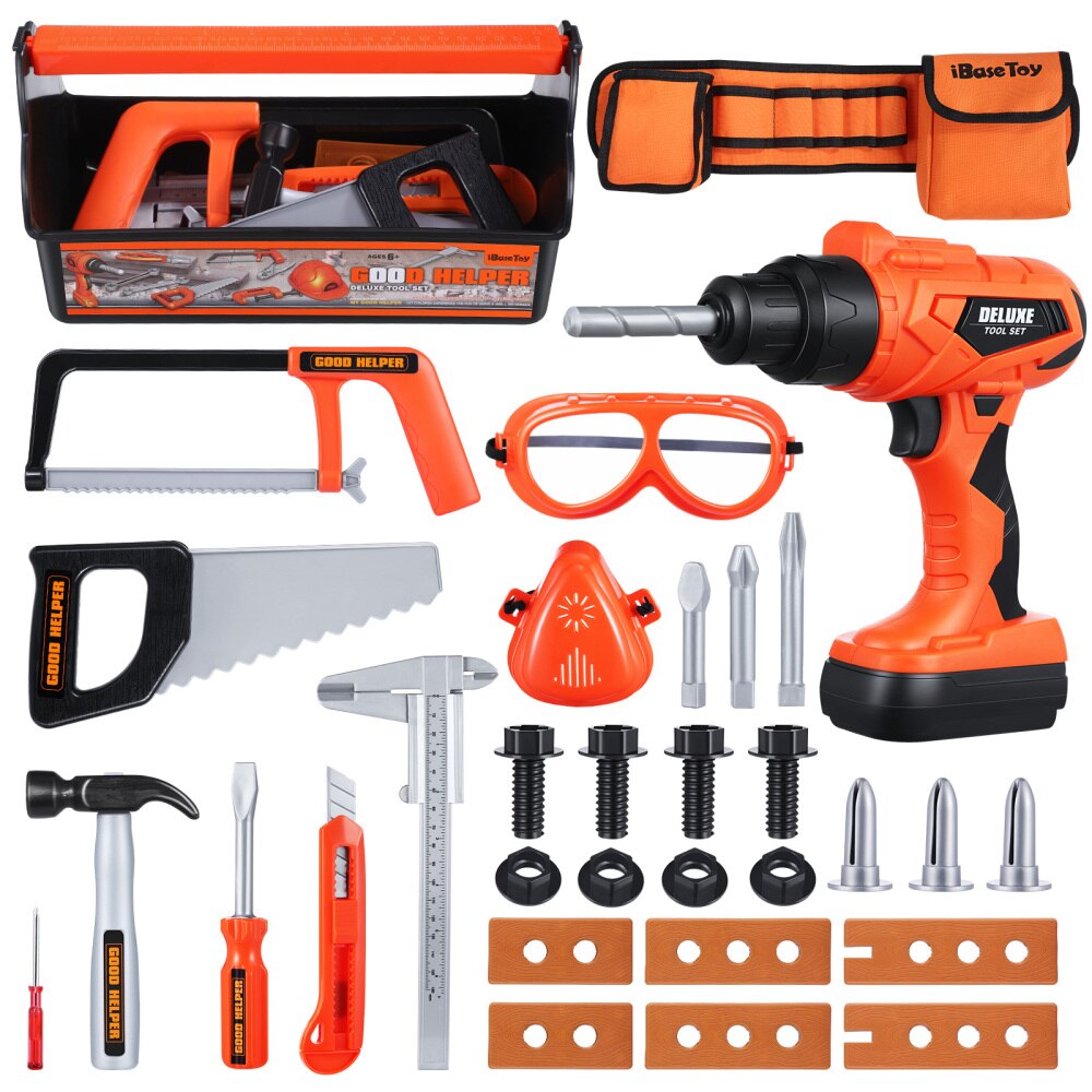 iBaseToy 32pcs/set Kids Tool Toys Children Role Pl... – Vicedeal