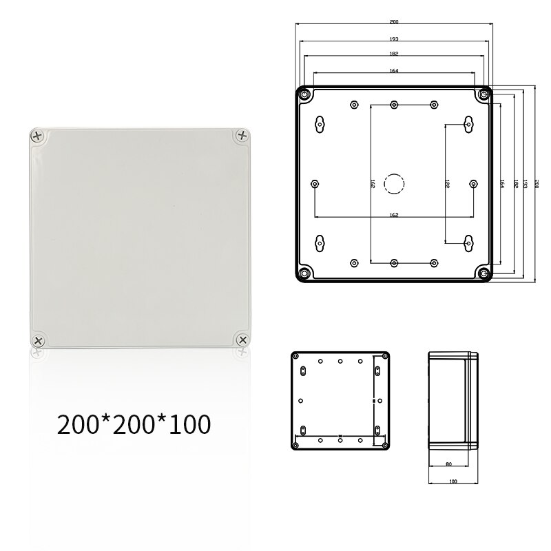 Waterproof Plastic Electronic Project Enclosure Co... – Vicedeal