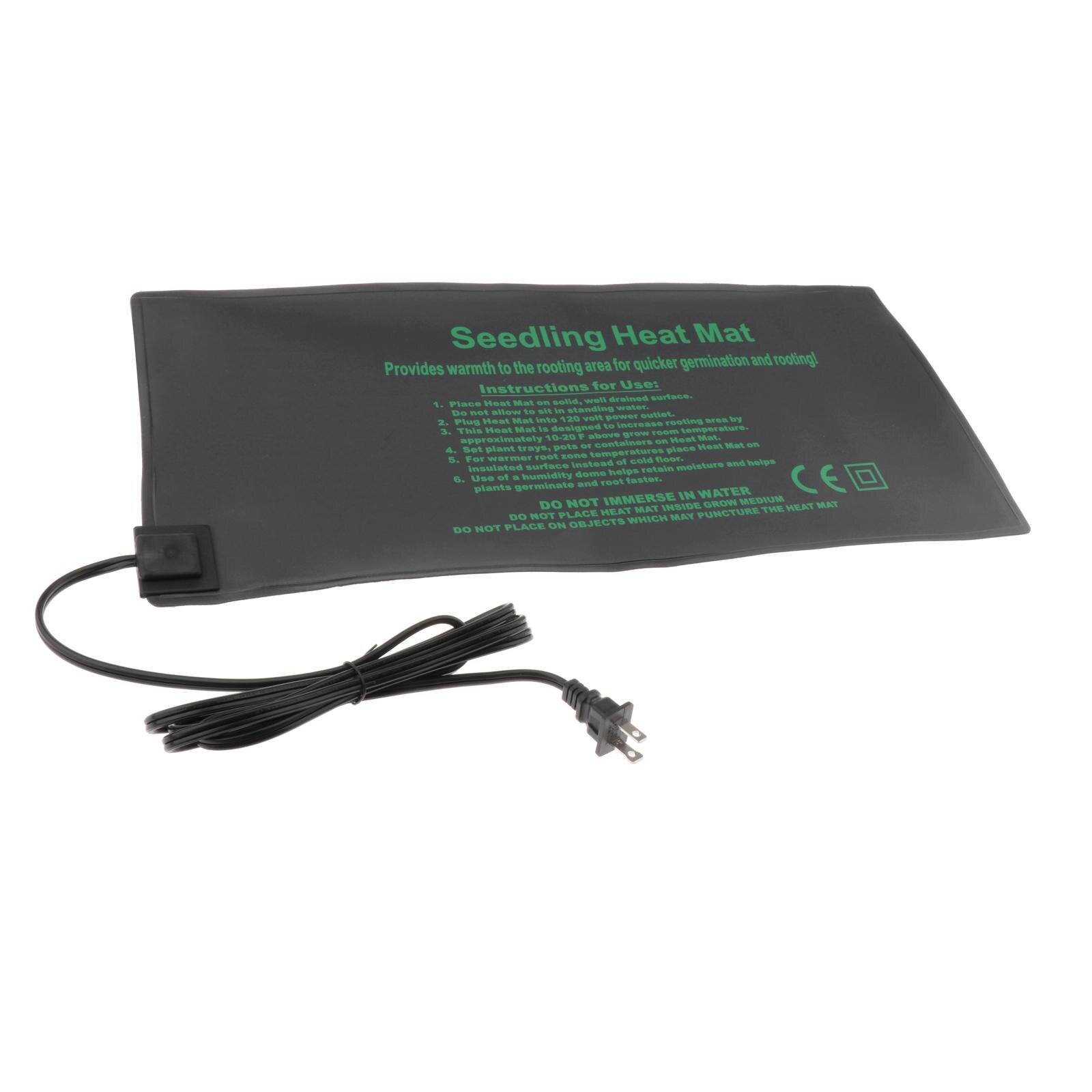 Seedling Heating Mat 52x24cm Waterproof Plant Seed... – Grandado
