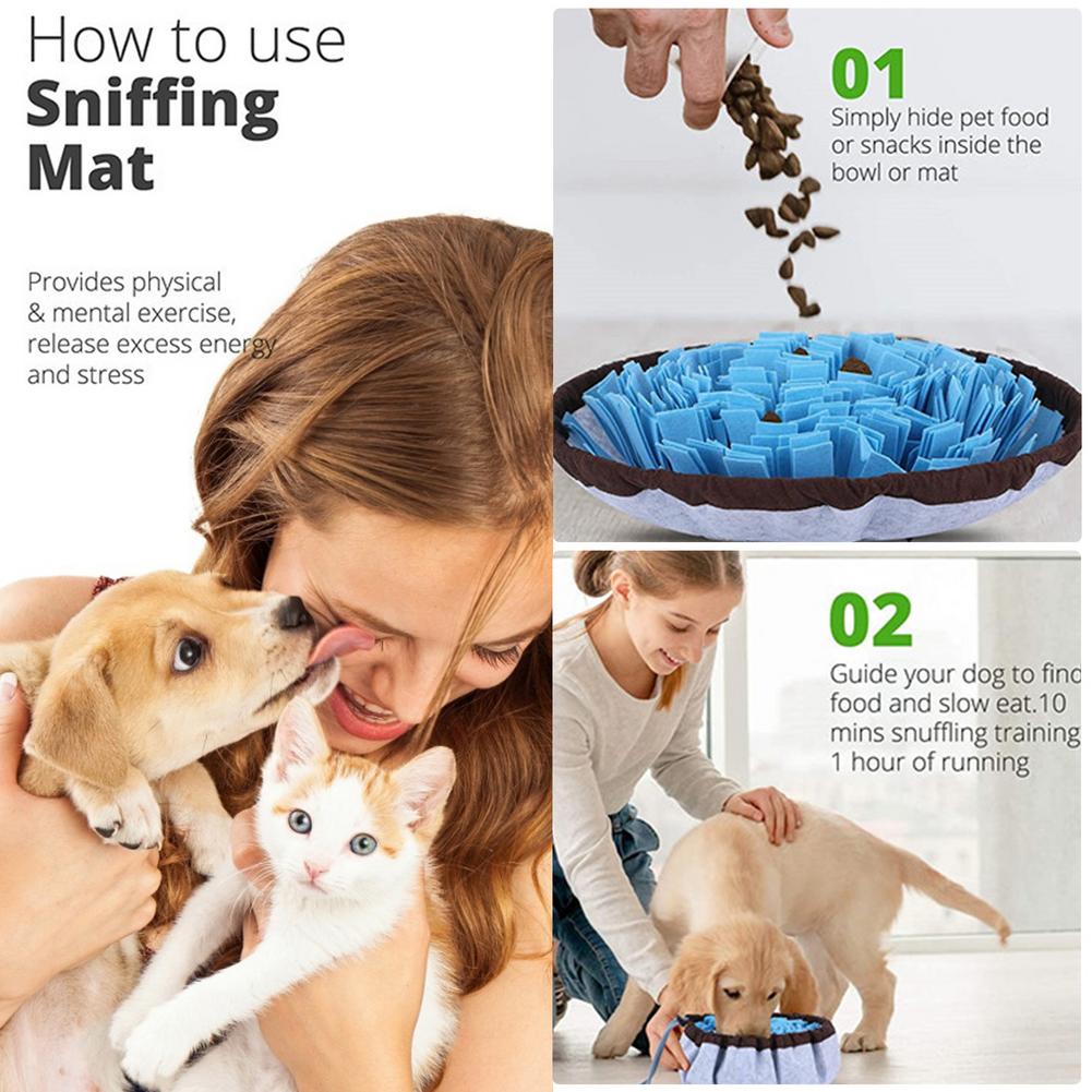 Pet Sniff Pad Adjustable Waterproof Food Mat Cushi... – Grandado