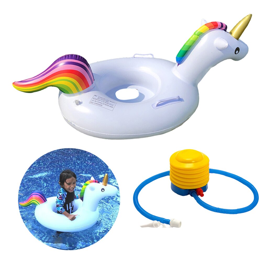 Kid Inflatable Pool Float Rafts with Handles Summe... – Vicedeal