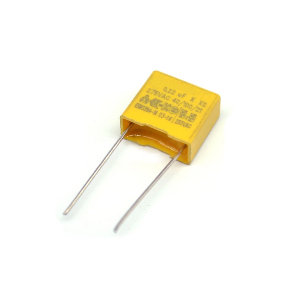10pcs 220nF capacitor X2 capacitor 275VAC Pitch 27... – Grandado