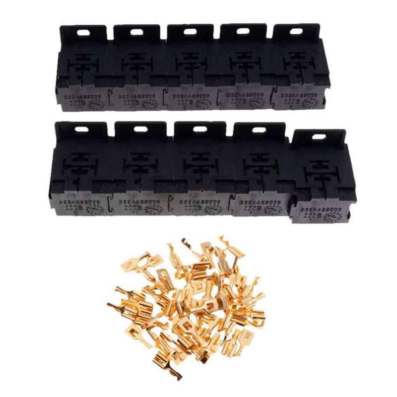 Car Auto 30A-80A Relay Bracket Terminal Case Holde... – Vicedeal