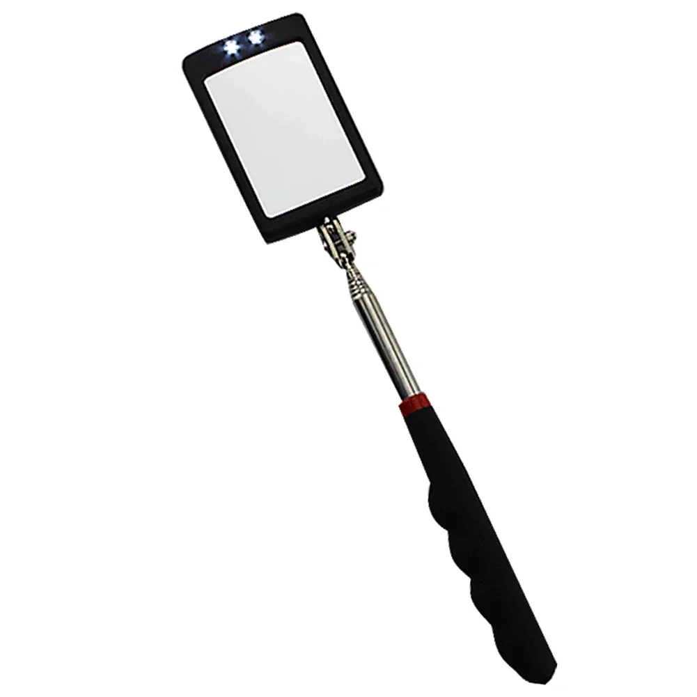 Car 360° Inspection Mirror LED Light Telescoping M... – Grandado