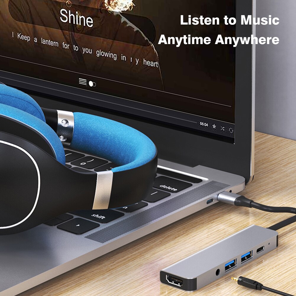 5 in 1 Docking Station Type C HUB Docking Station ... – Vicedeal