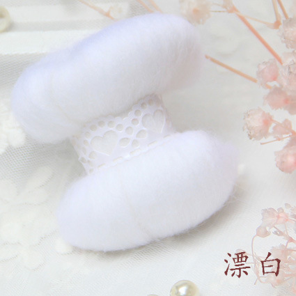 10g Balck White Gray Felting Wool Fiber Needle Fel... – Grandado