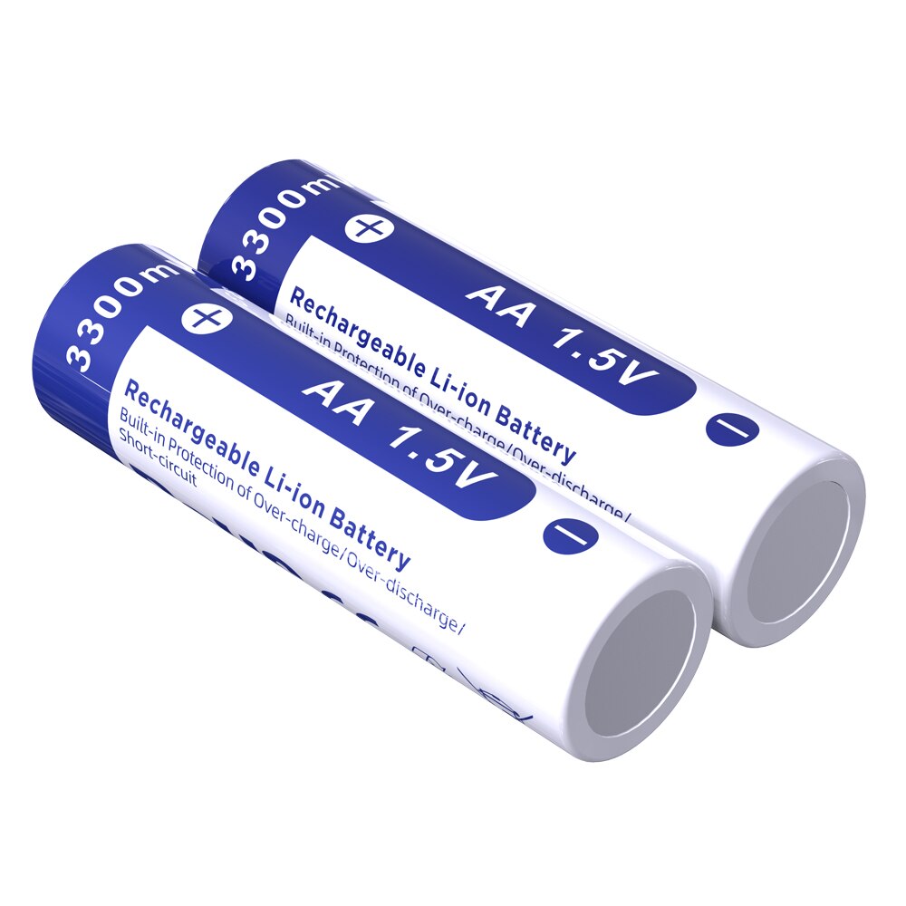 XTAR AA Battery 1.5V 3300mWh Battery Rechargeable ... – Vicedeal