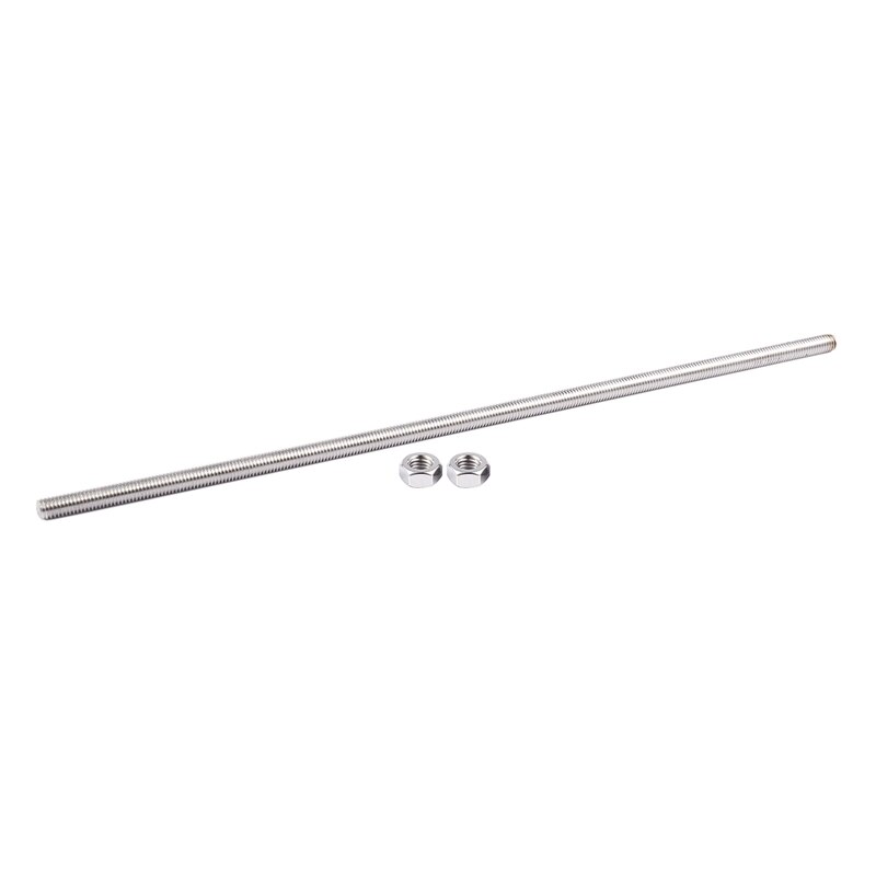 320mm x M8 Stainless Steel Thread Bar Stock Rod Si... – Grandado