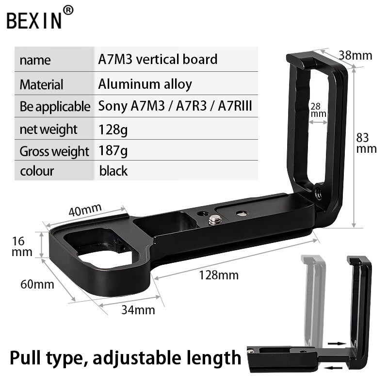 Camera Tripod Bracket L Plate Camera Vertical Brac... – Grandado