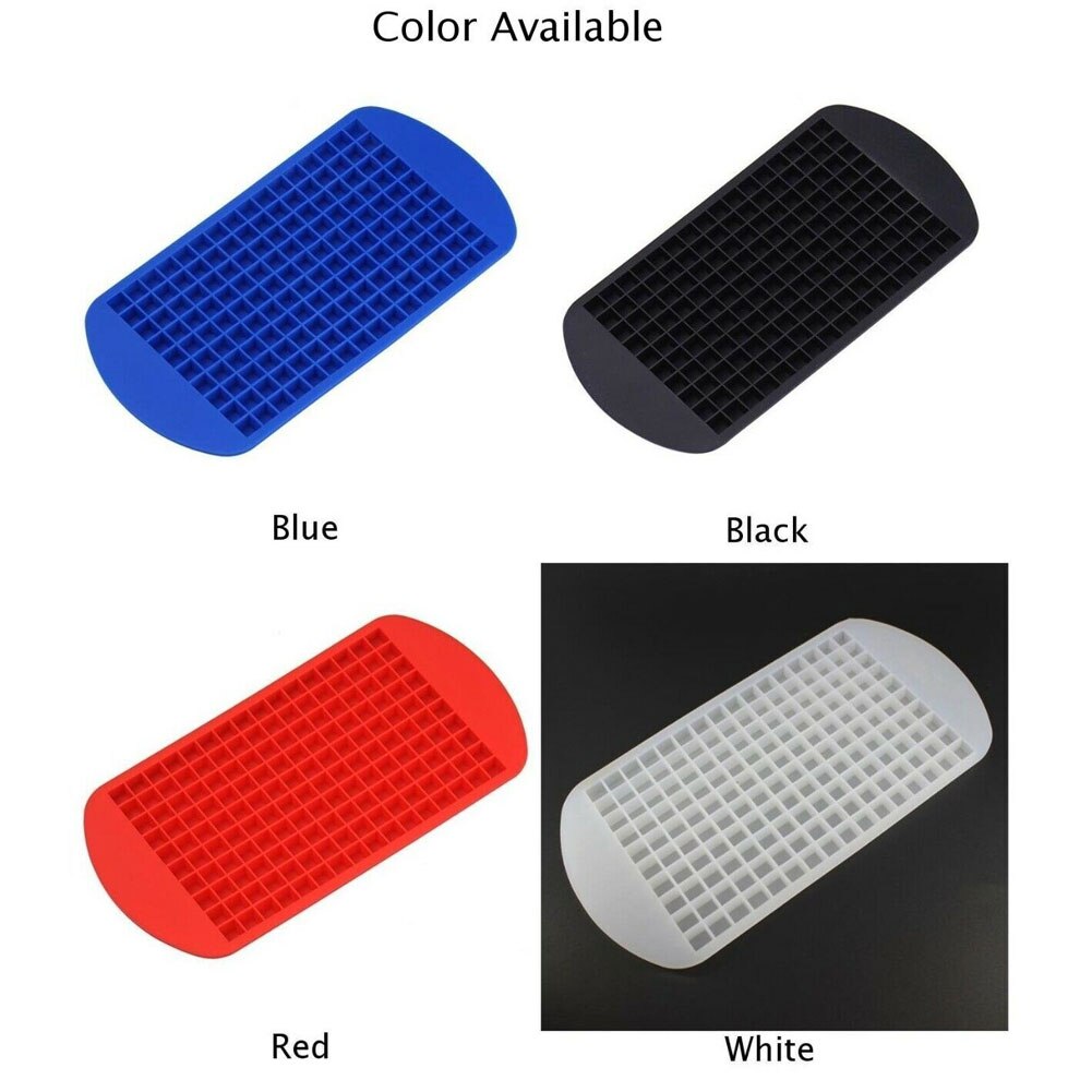 160 Grids Small Square Ice Cube Tray Resin Casting... – Grandado