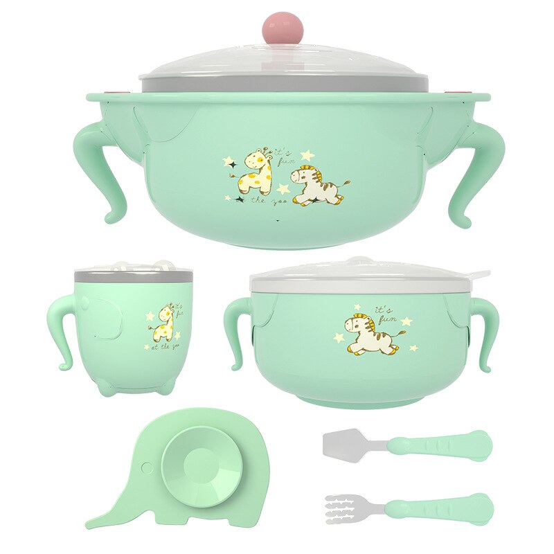 Babyservies, kinderservies, kom, beker, vork, lepe... – Grandado