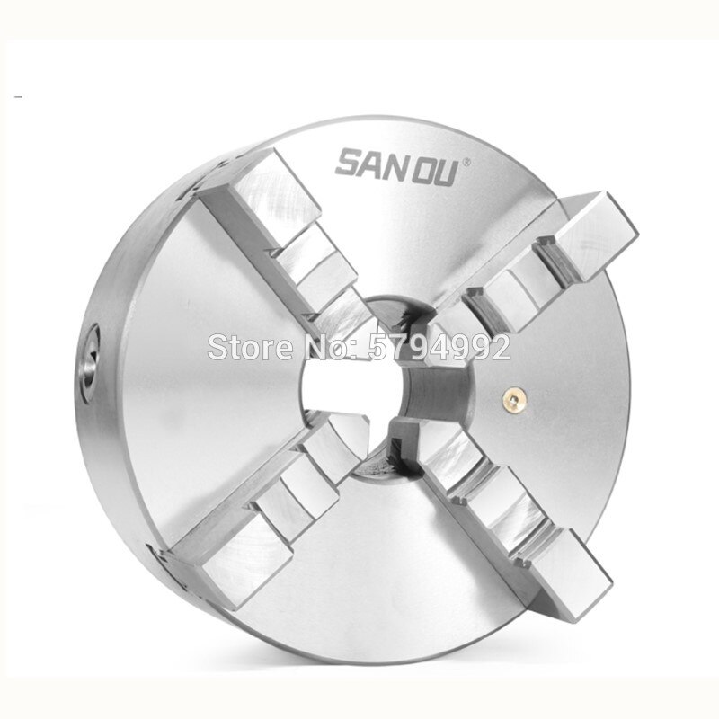 4 jaw lathe chuck self-centering 80mm K12-80 with ... – Grandado