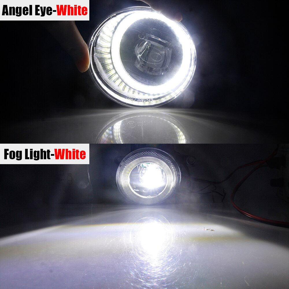2 X Auto Led Angel Eye Mistlamp Montage 40W Lens F... – Grandado