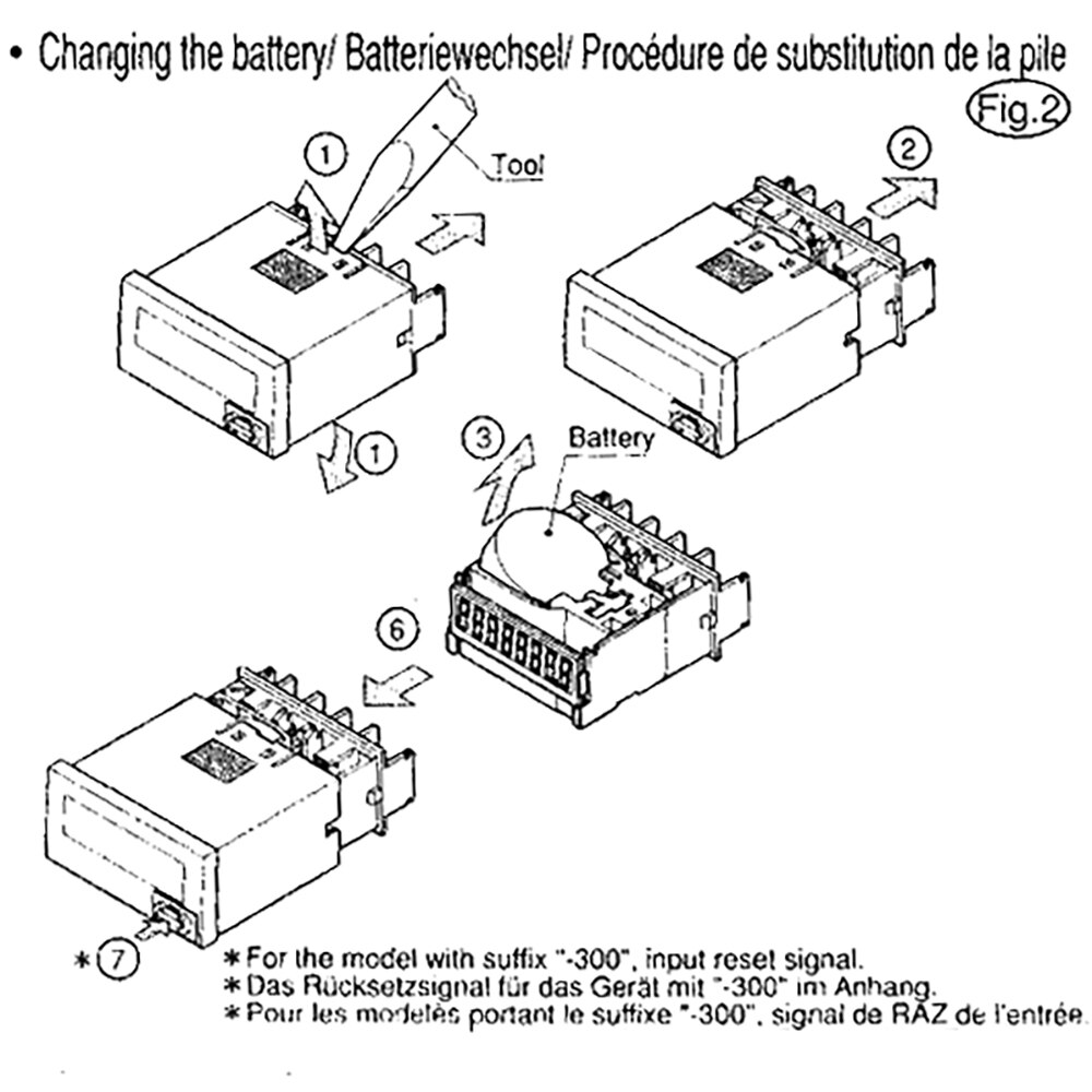 Non-Voltage 8 Digits Screw Terminal Resettable Dig... – Grandado