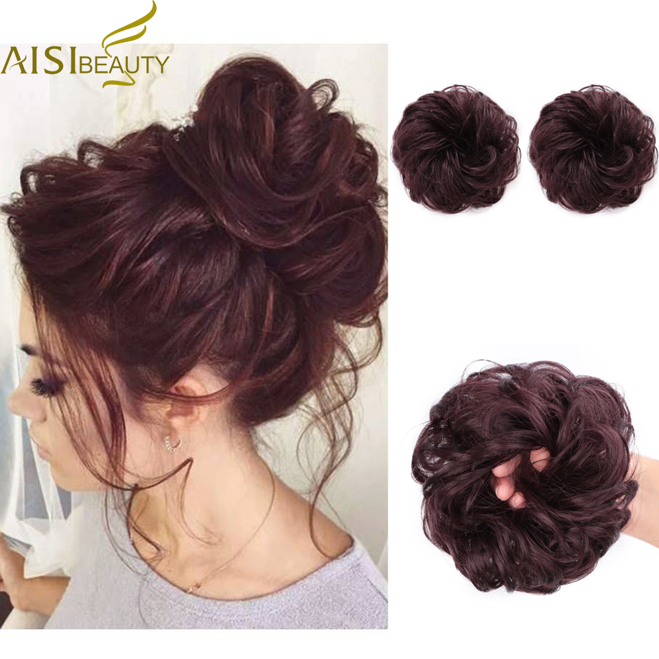 AISI BEAUTY Synthetic Chignons Hair Ribbon Ponytai... – Grandado