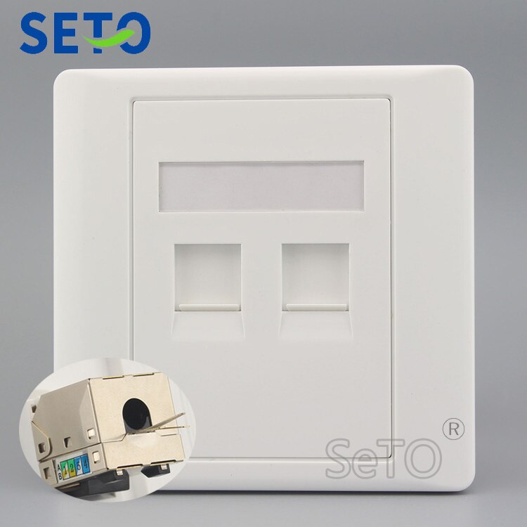 Seto 86 type dubbele gigabit shield netwerk lan r... – Grandado