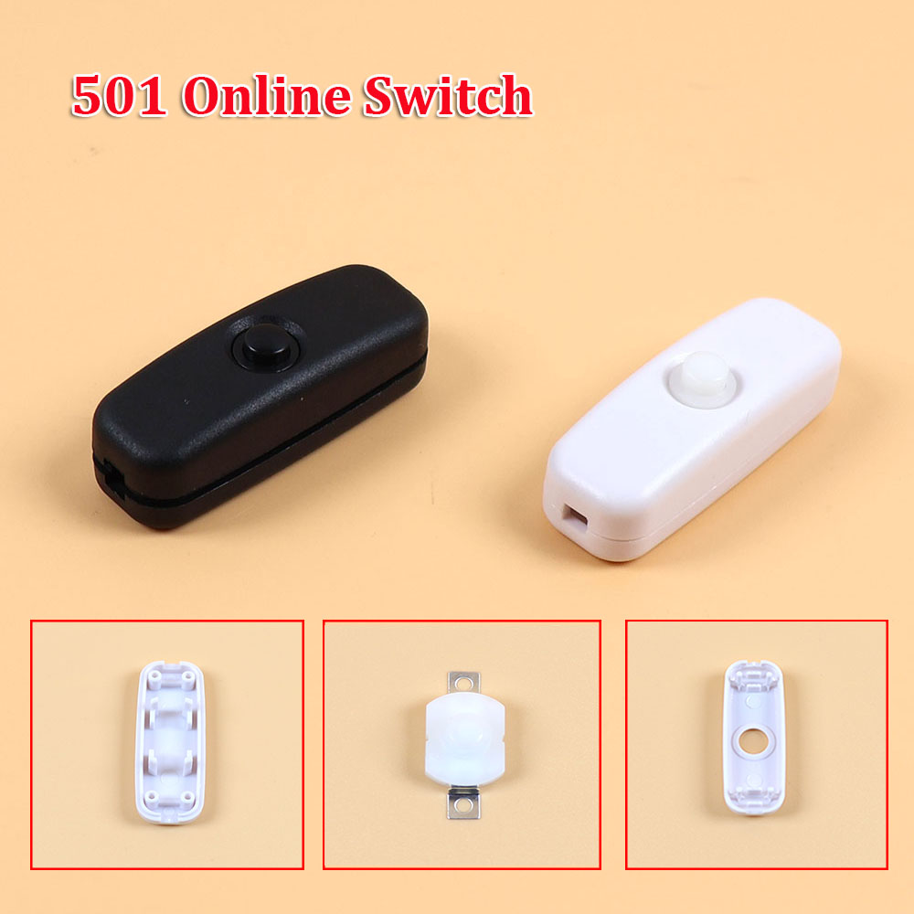 1PCS 501 Online Switch Round Push Button Switch Be... – Grandado