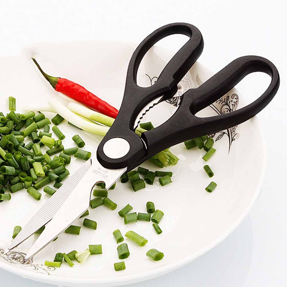 Stainless Steel Multifunction Kitchen Scissors Bla... – Vicedeal