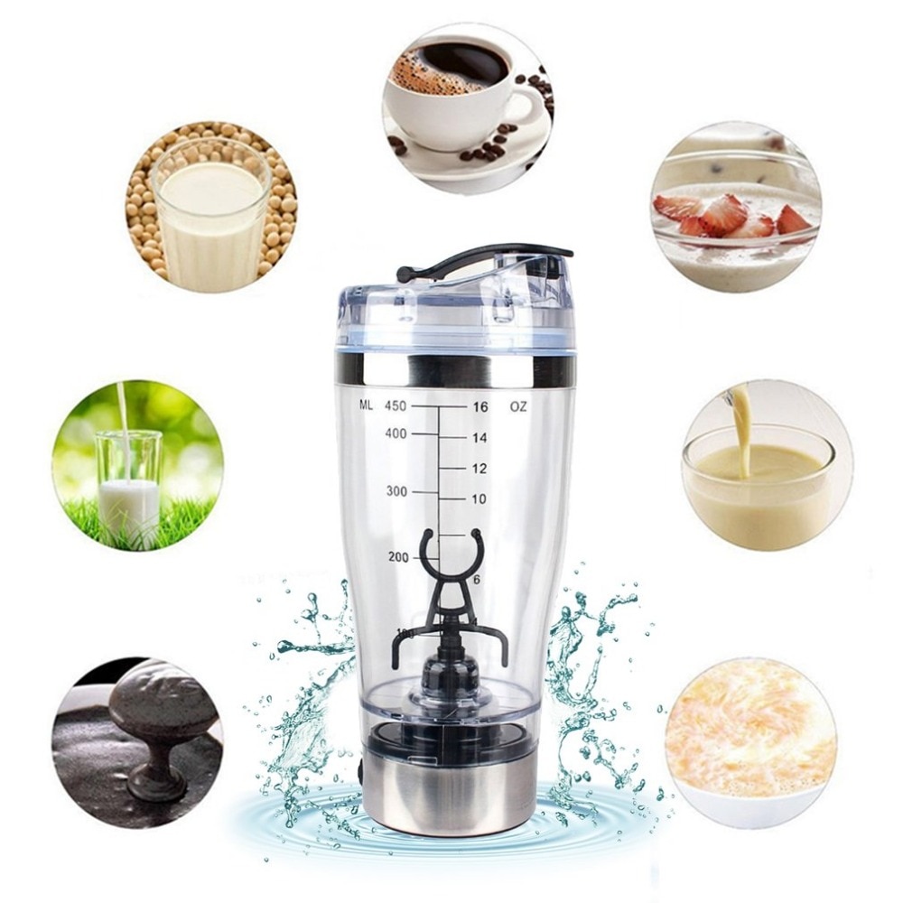450ML Battery Powered Self Stirring Milk Shake Cup... – Grandado