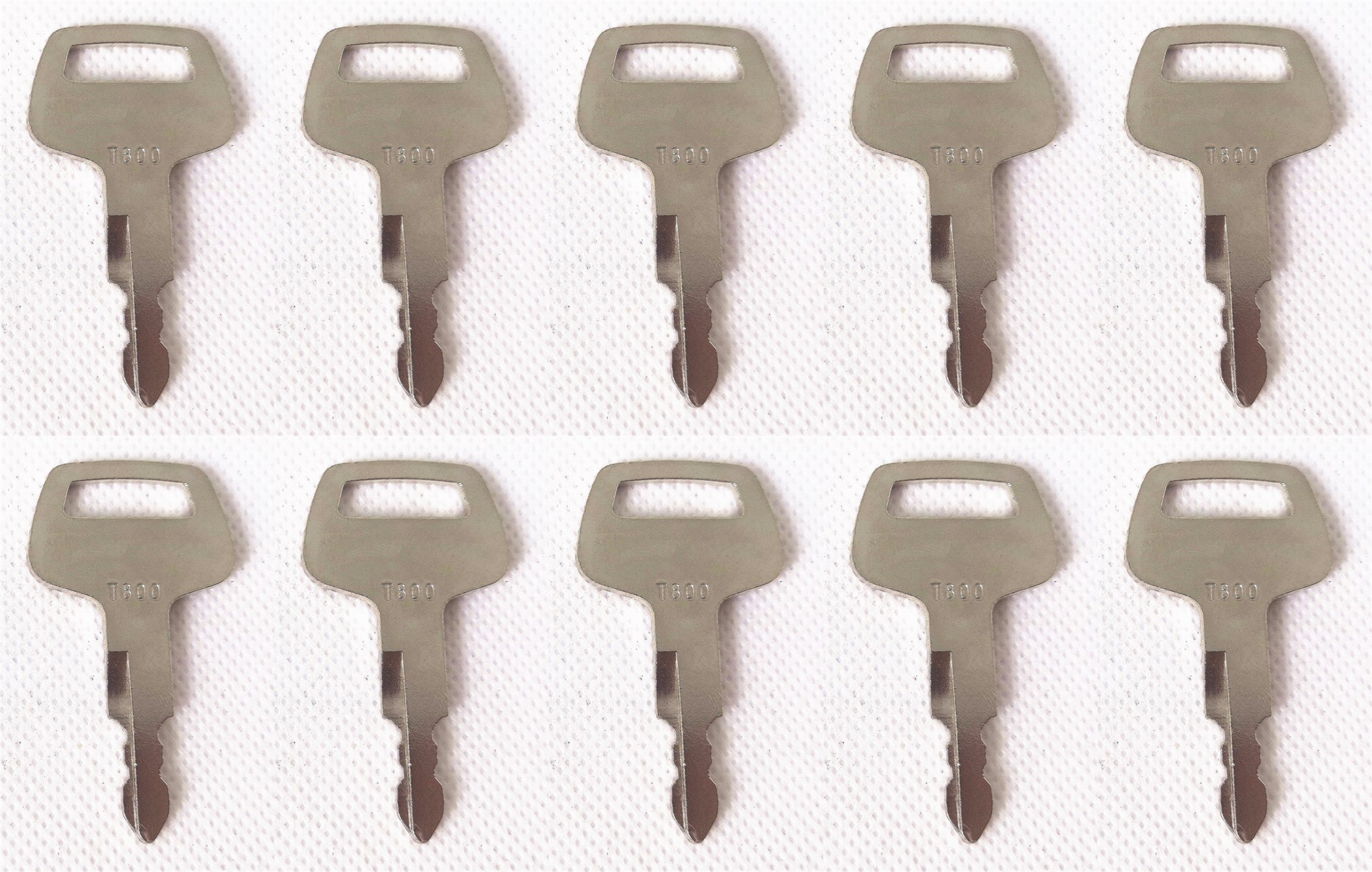 10pc TCM T800 Keys Heavy Equipment Loader Ignition... – Grandado