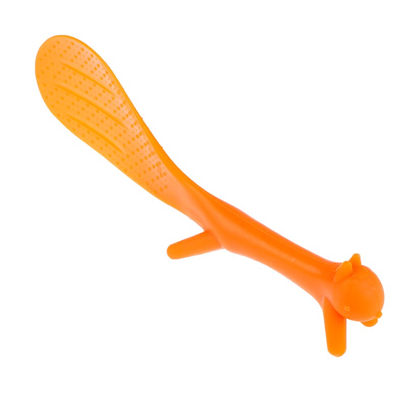 Cartoon Rijst Lepel Leuke Eekhoorn Vormige Pollepe... – Grandado