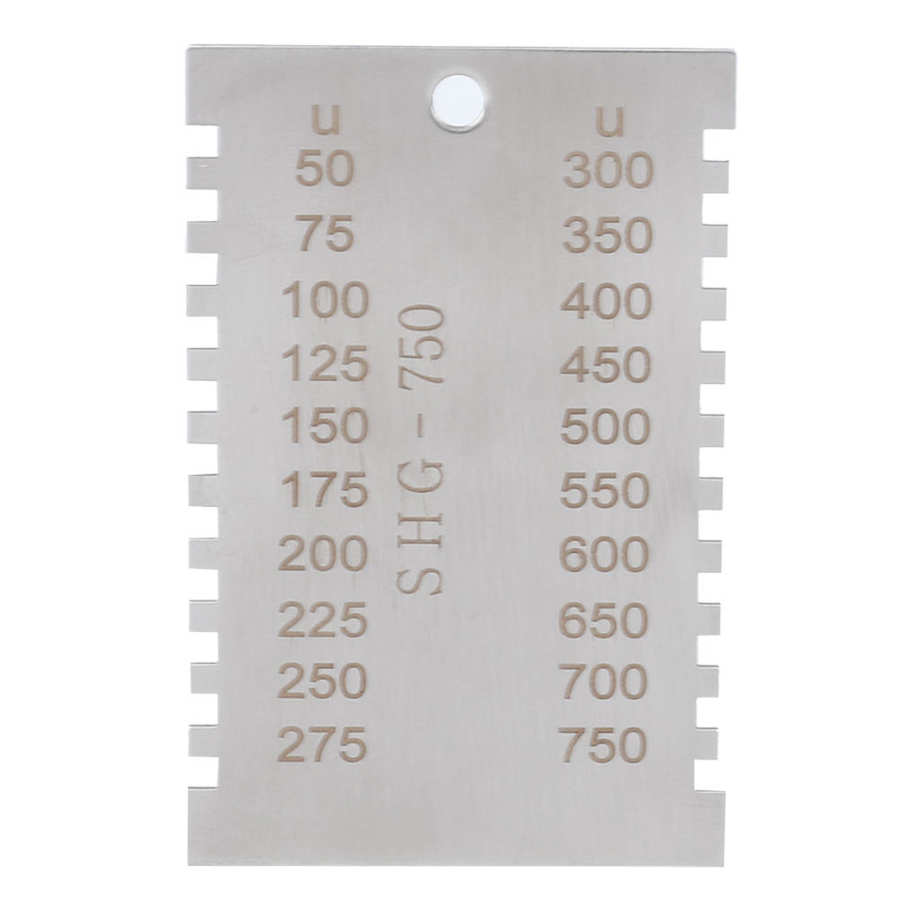 Rectangular thickness gauge wet film comb measurin... – Grandado