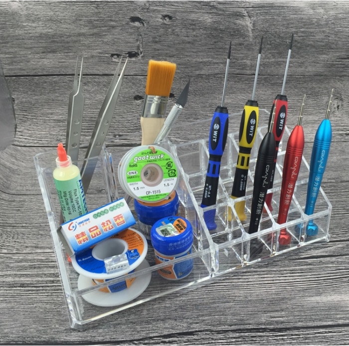 PHONEFIX Electronic Components Storage Box Acrylic... – Grandado