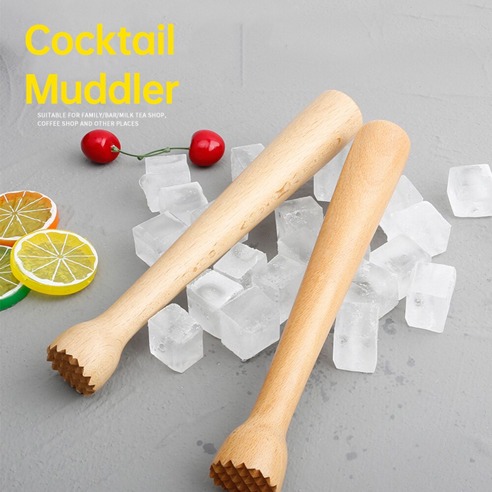 Cocktail Muddler Bar Houten Mojito Stamper Ijs Cru... – Grandado