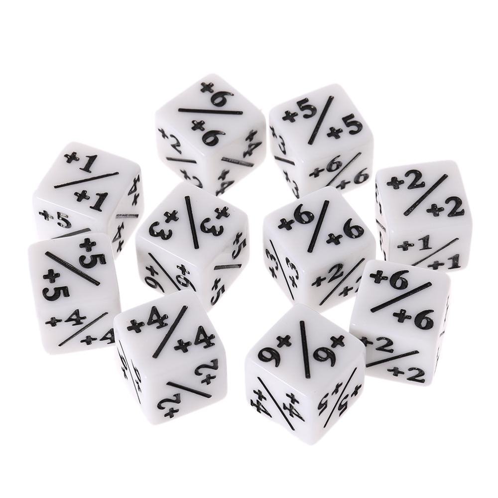 10Pcs Math Fraction Dices Dies Six Sided D6 For Ki... – Vicedeal