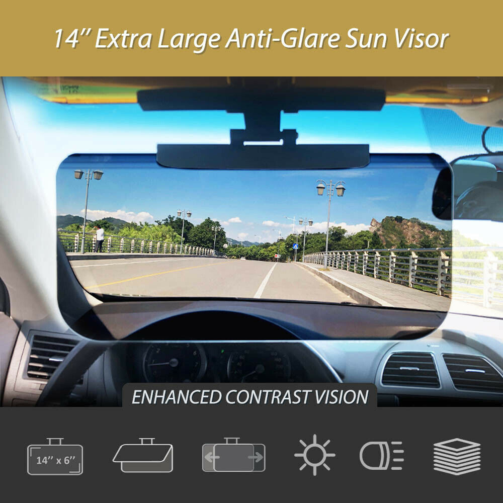 14'' Large HD Car Sun Visor Anti-glare Pol... – Grandado