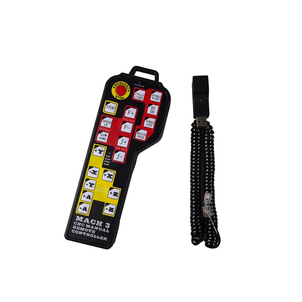 MACH3 CNC MPG Pendant Electronic Handwheel With Em... – Vicedeal