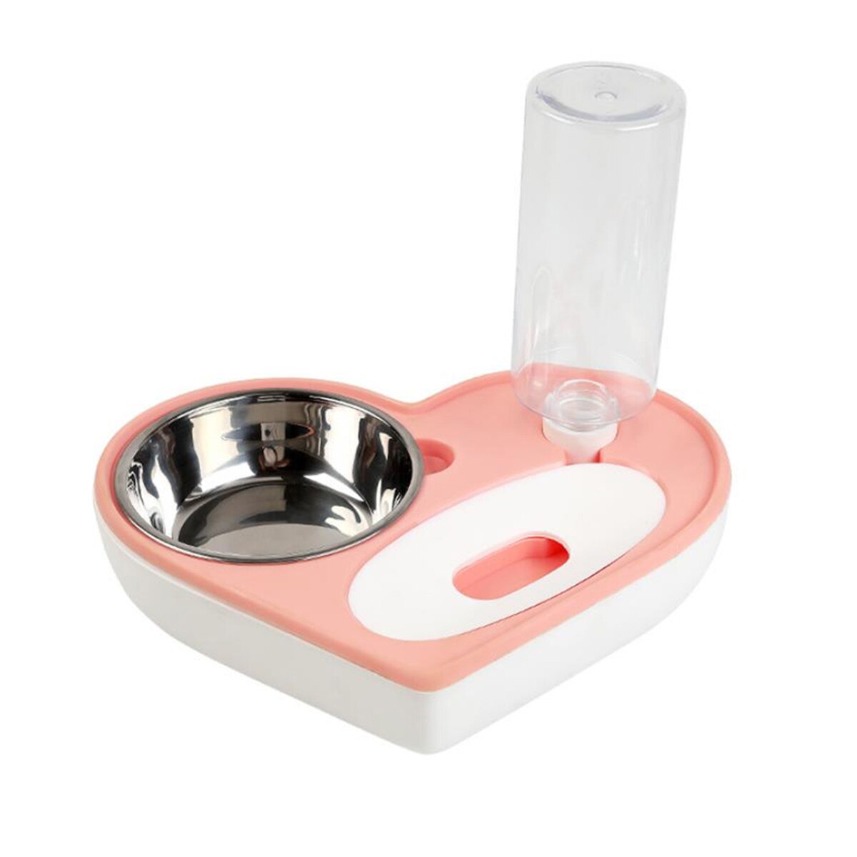 2 in 1 Automatic Cat Feeder Pet Drinking Bowl Food... – Grandado