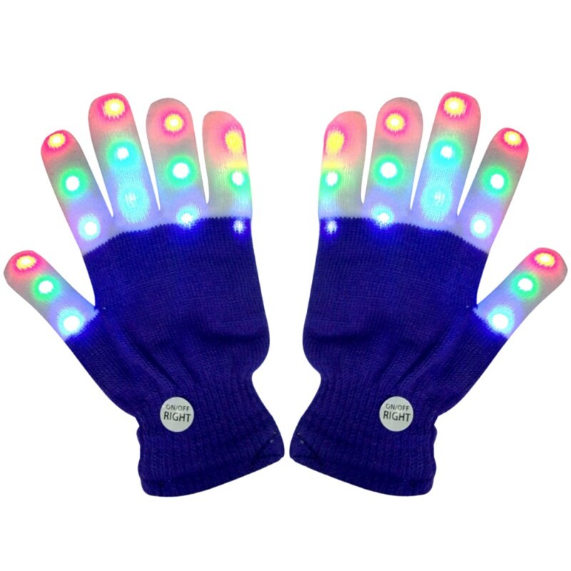 Flashing Gloves Glow LED Rave Light Finger Lightin... – Grandado