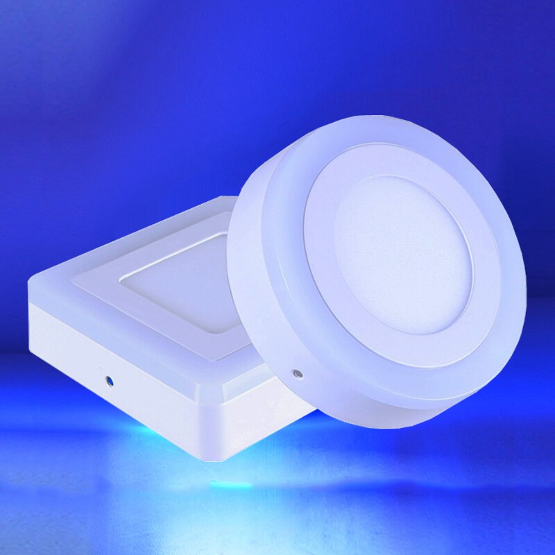 Double color LED panel lamp downlight, ceiling dec... – Vicedeal