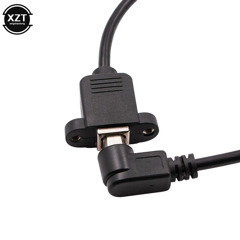 Right Angle USB 2.0 Type B Wire male to USB B fema... – Grandado