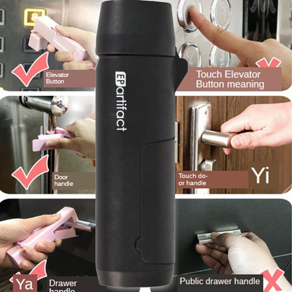 Open Deur Desinfectie Tool Lift Pers Hand Stok Ver... – Vicedeal