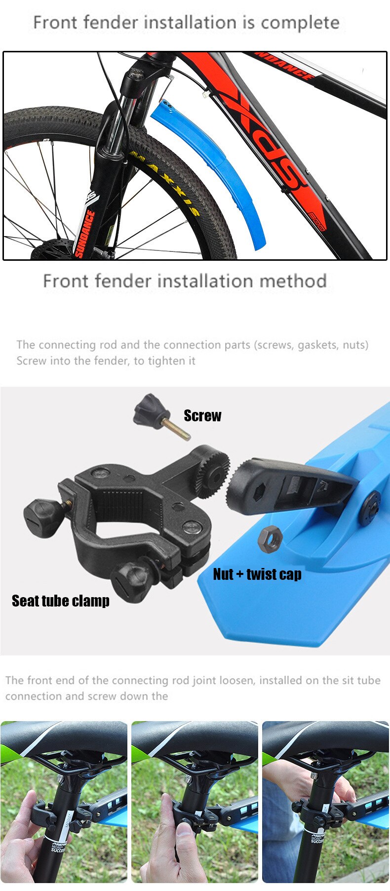 Telescopische Vouwfiets Spatbord Met Achterlicht M... – Grandado