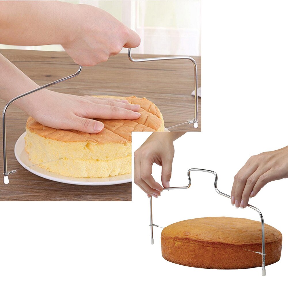 1Pcs Dubbele Lijn Cake Cut Slicer Verstelbare Roes... – Grandado