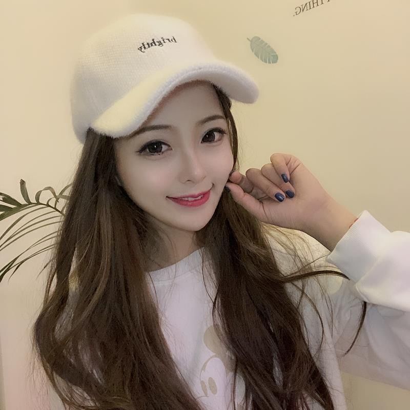 White sweet girls school peaked caps solid colors ... – Grandado