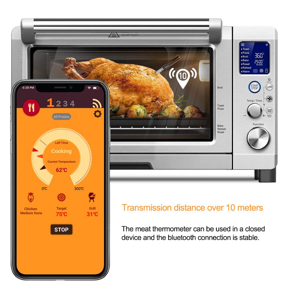 IP67 Waterproof Wireless Digital Meat Thermometer ... – Grandado