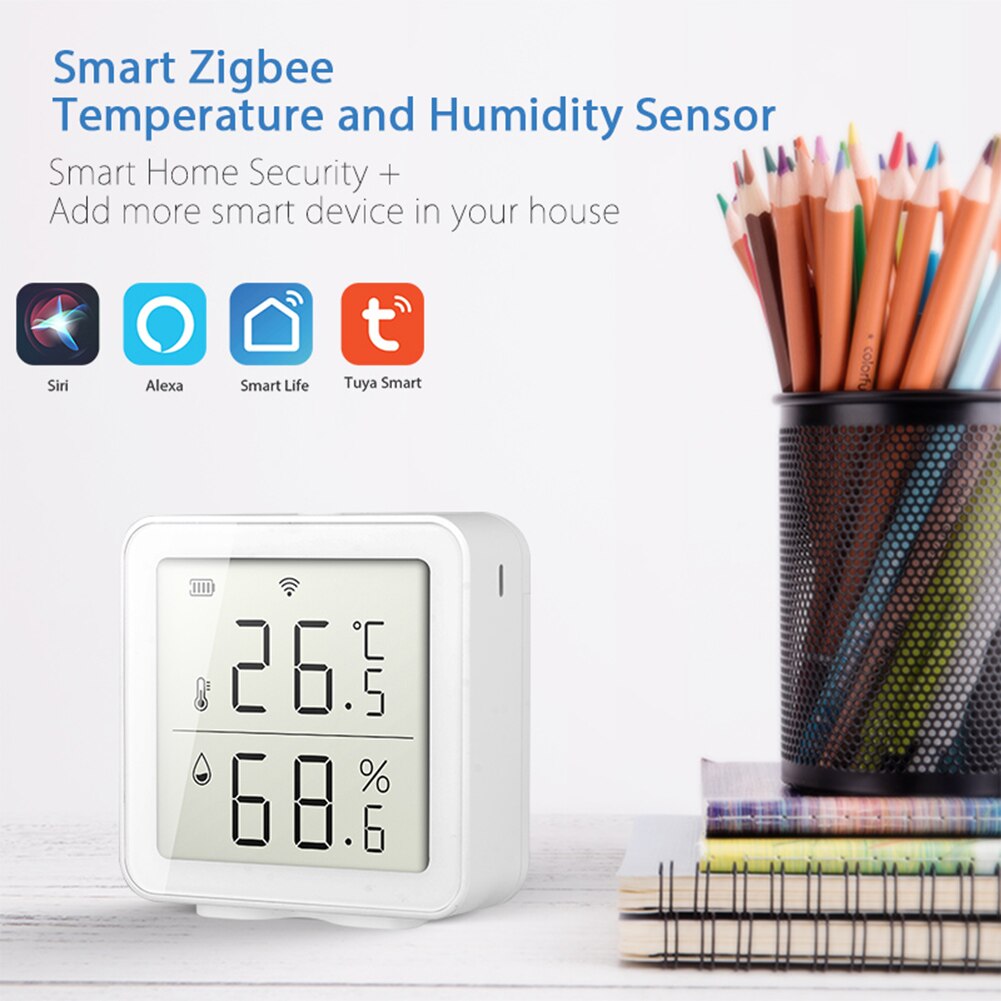 Tuya WIFI Temperature And Humidity Sensor Indoor H... – Vicedeal