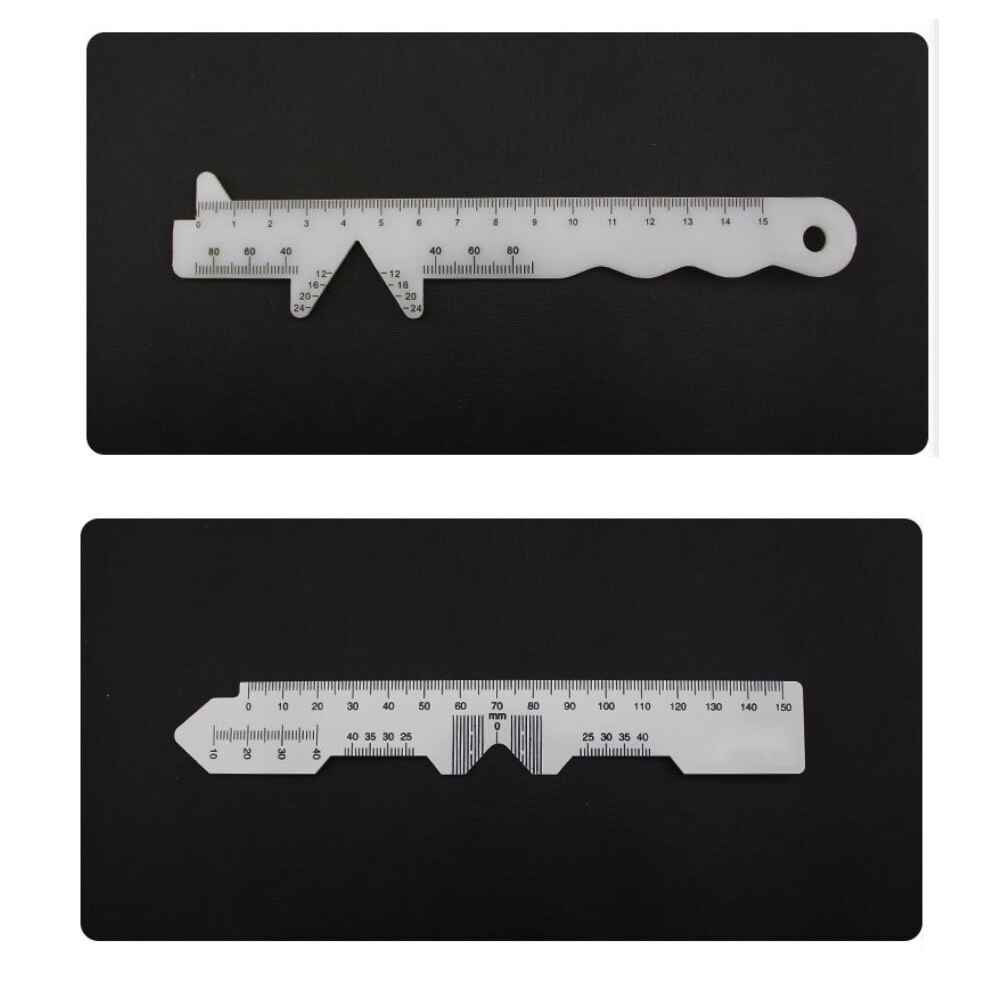 50pcs Plastic pd ruler, pupil distance ruler – Vicedeal