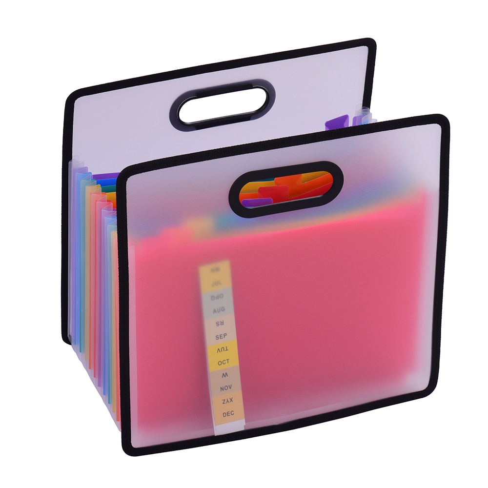 Accordian Expanding File Folder A4 Paper Filing Ca... – Vicedeal