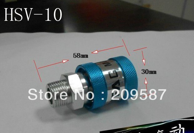 2 Stuks 3/8 "Bsp Draad Pneumatic Flow Control... – Grandado